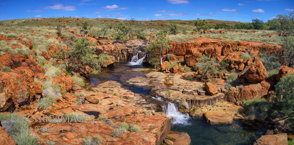 Upper Python Pool Waterfalls- Millstream National Park – Electric ...